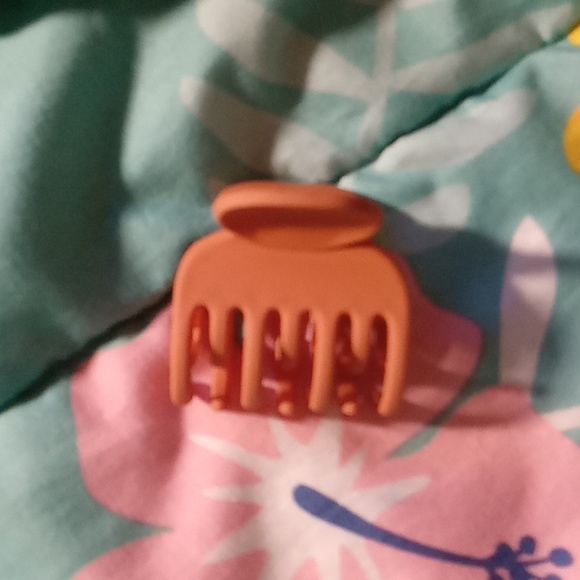 Accessories | Dusty Orange Hair Clip | Poshmark